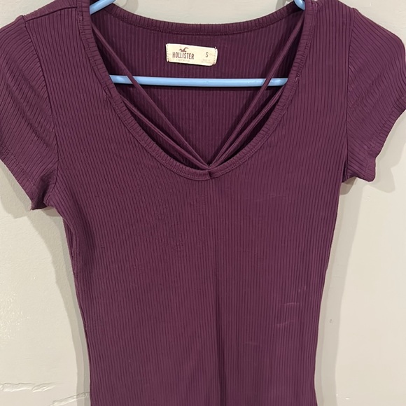 Hollister | Tops | Pretty Purple Top Great For A Casual Date Night ...